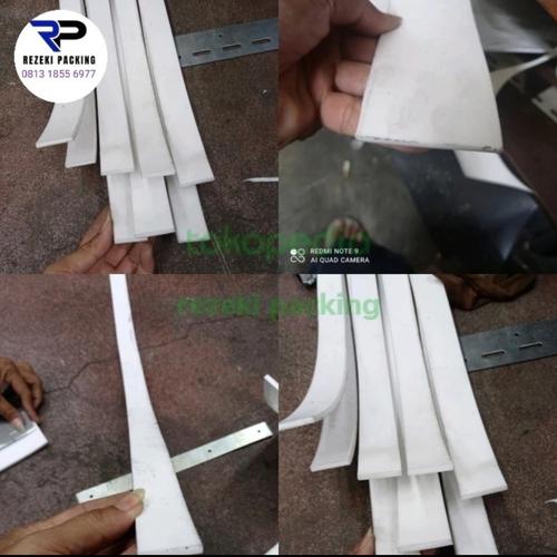 Jual PTFE SHEET TEFLON TEBAL 8MM X 10MM X 100CM - Jakarta Barat - rezeki packing | Tokopedia
