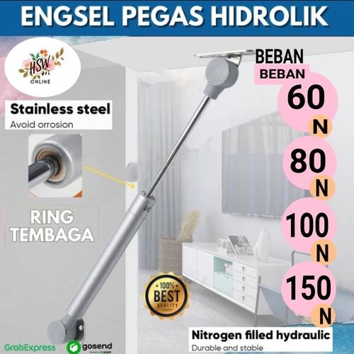 Jual Engsel Hidrolik Pintu Lemari Kitchen Set Jok Motor Gas Spring ...