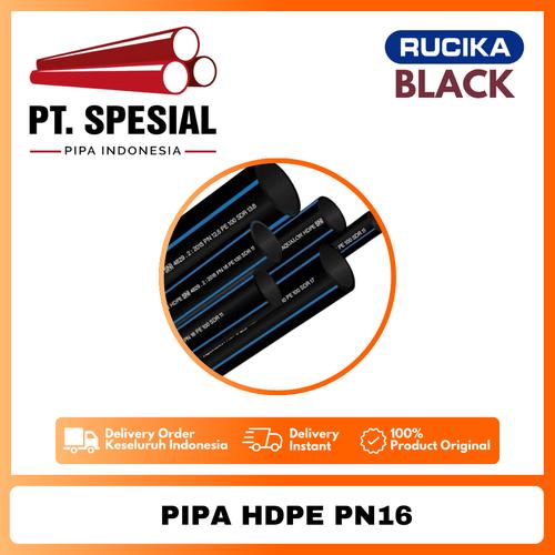 Jual Pipa HDPE PN16 Rucika Roll 100 Meter / Pipa HDPE - 10 - DN90 - 3 ...