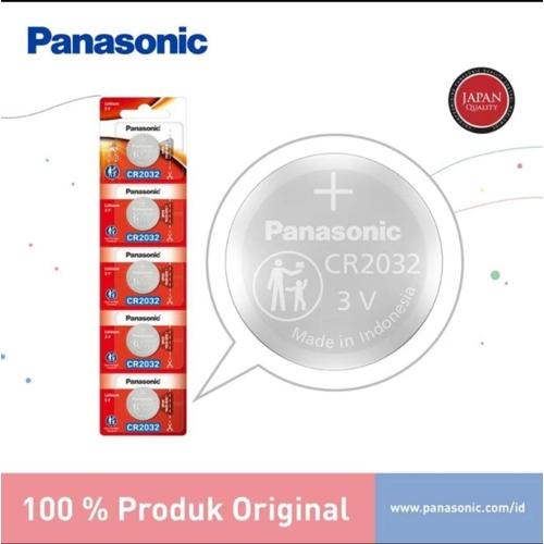 Jual Battery Coin Panasonic CR2032 3v Lithium Cmos Koin CR-2032 ...