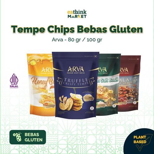 Promo Keripik Tempe Chips Bebas Gluten Tanpa Pengawet - Arva 80 gr ...