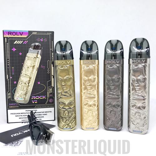 Jual ROLV ROCK V2 POD KIT 30W 900MAH AUTHENTIC - SILVER - Jakarta Utara ...