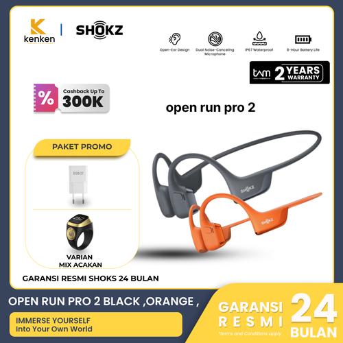 Promo Shokz Openrun Pro 2 Headphone Bone Conduction Open Run Pro2 ...