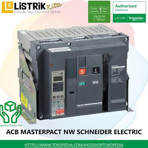 Jual ACB SCHNEIDER NW MICRO 2.0E 800A 65KA 3P MANUAL FIXED TYPE - Kota ...