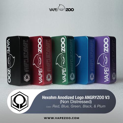 Jual Hexohm Anodized Logo ANGRYZOO V3 by Craving Vapor - Non Distressed ...