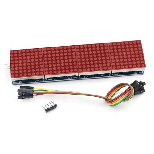 Jual BST SA MAX7219 LED DOT MATRIX MODULE 8x8 4-IN-1 32X8 RUNNING TEXT ...