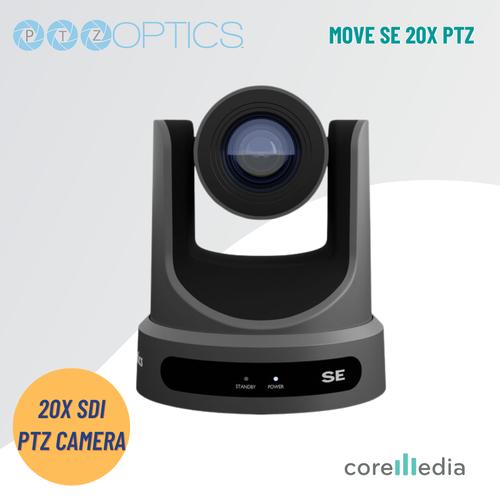 Promo PTZOptics Move SE SDI/HDMI/USB/IP PTZ Camera with 30x Optical ...