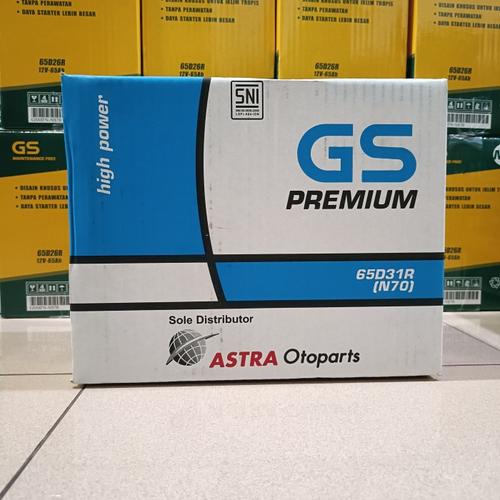 Jual AKI / ACCU MOBIL L300, ELF, MU-X, MUX, TRUK DYNA N70/65D31R GS ...