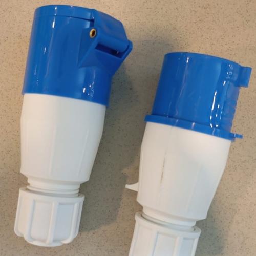 Jual Industrial plug mobile soket mounting 3 pin 32A set infustrial ...