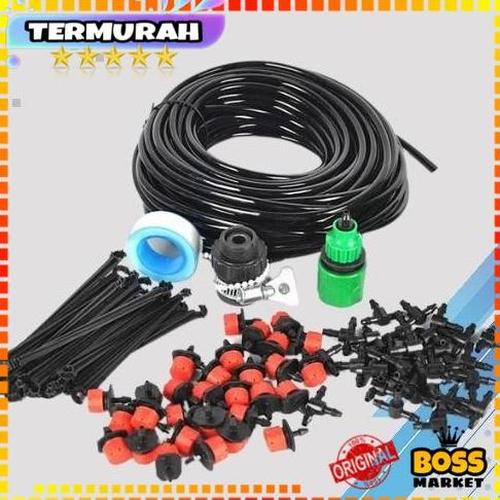 Jual Peralatan Set Irigasi Air Taman Garden Watering Kit / Set Irigasi ...