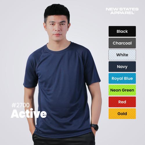 Jual Kaos polos Dri-Fit New States Apparel 2700 - Royal Blue, XXL ...