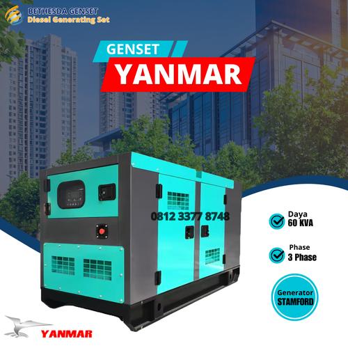Jual Mesin Yanmar Genset 60kva Stamford 60 Kva 3 Phase Silent Type - Kota Surabaya - Distributor ...