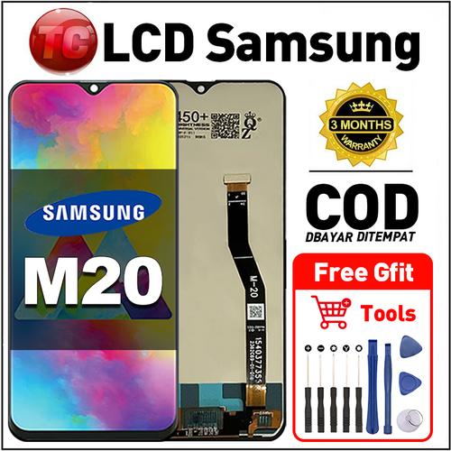 Promo Original Lcd SAMSUNG M20 fullset ori asli Layar hp touchscreen ...