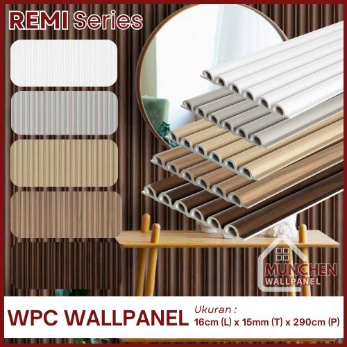 Jual WPC WOOD PANEL 2,9m Panel Wood Dinding Kisi Kisi Kayu Wpc Dekorasi ...