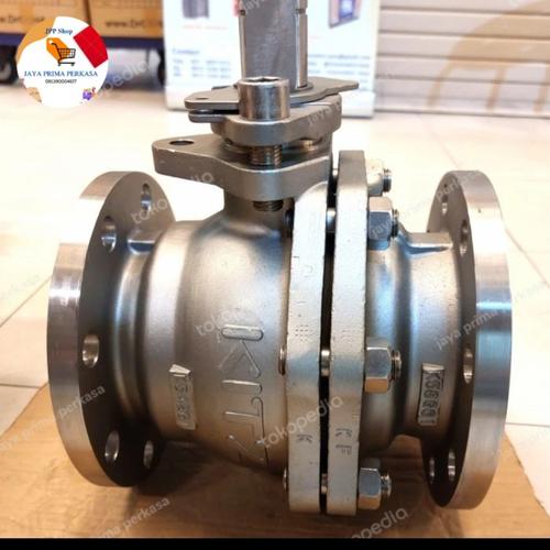 Jual Ball Valve Kitz Stainless S13A 10k-150 / Ball Valve Kitz Stainless Steel 304 6" inch Flange ...