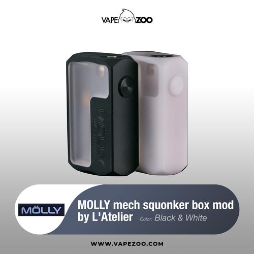 Jual MOLLY mech squonker box mod by L'Atelier - Black - Jakarta Barat ...
