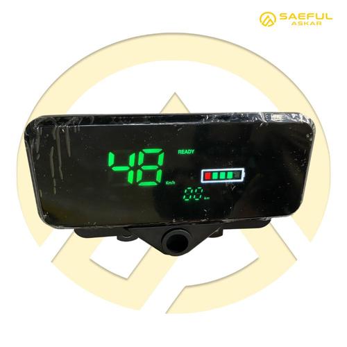 Jual INDIKATOR DISPLAY SPEEDOMETER SEPEDA LISTRIK MOTOR LISTRIK 48V 60V ...