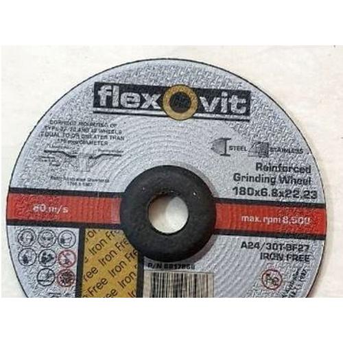Jual FLEXOVIT Reinforced Grinding Wheel / Batu Gerinda Poles 5x6.8 5 x 6.8 125x6.8x22 125 x 6.8 ...