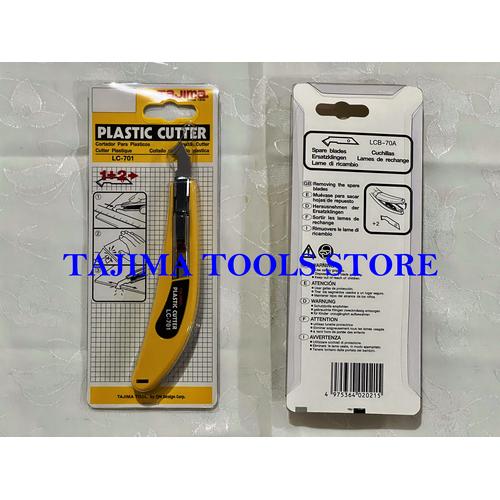 Jual TAJIMA PLASTIC CUTTER ACRYLIC LC-701 & TAJIMA BLADE PLASTIC CUTTER ACRYLIC LCB-70A - CUTTER ...