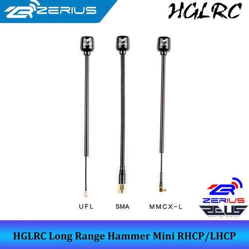 Jual HGLRC Long Range Hammer Mini RHCP / LHCP 2.5dBi 5.8GHz Antenna ...