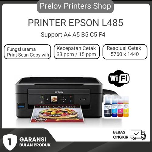 Jual Printer Epson L485 all in one wireless Print Scan Copy - Jakarta ...