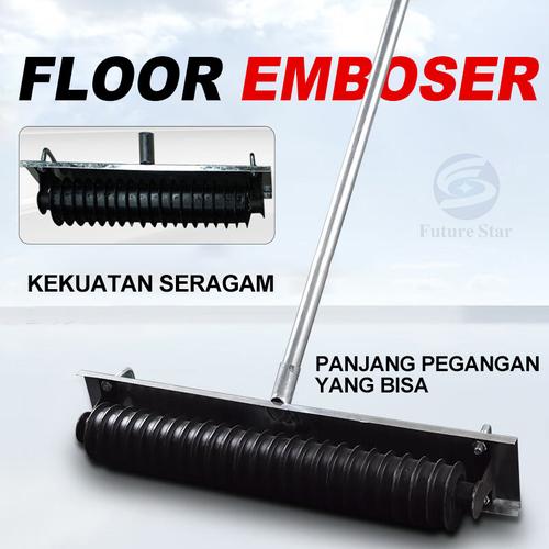 Jual Alat Garis Penggaris Jalan Beton 60 cm Floor Emboser Concrete ...