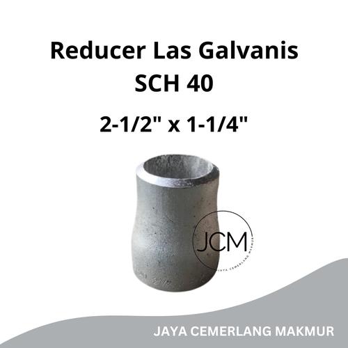 Jual Reducer Las Galvanis 2-1/2" x 1-1/4" SCH 40 / Vlok Sock Las GIP ...