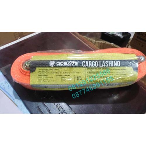 Jual Tali Ratchet Tie Down Cargo Lashing Belt Webbing 3 TON x 12 M ...
