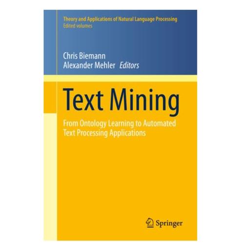 Jual Buku Text Mining: From Ontology Learning to Automated Text Processing - Kota Tangerang ...