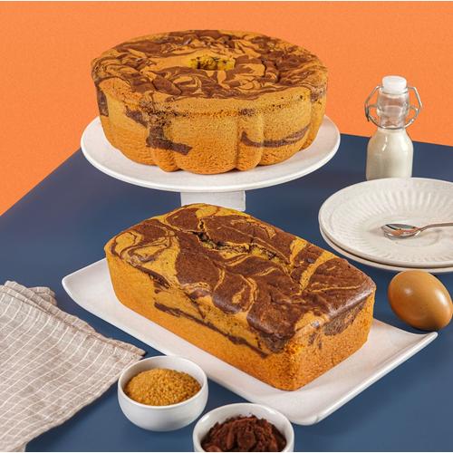 Jual Premium Wijsman Bolu Marmer / Marmer Cake ( Marble Cake ) - Bulat ...