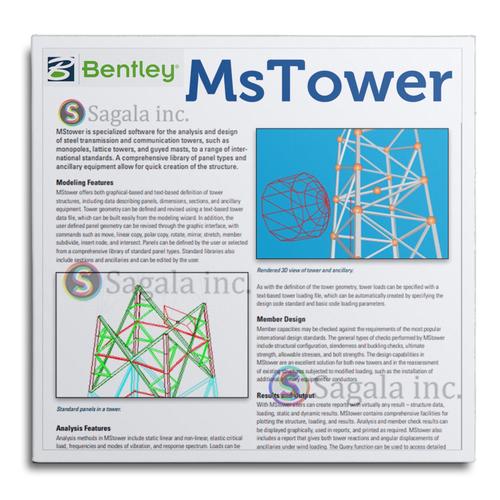Jual Bentley MSTower - WIN - Ms Tower Desain Struktur Arsitek - WIN ...