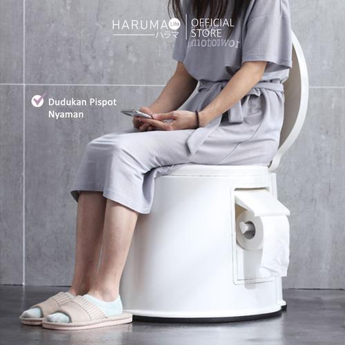 Promo Pispot Portable Lansia / Bangku Pispot Ibu Hamil / Kursi Pispot ...