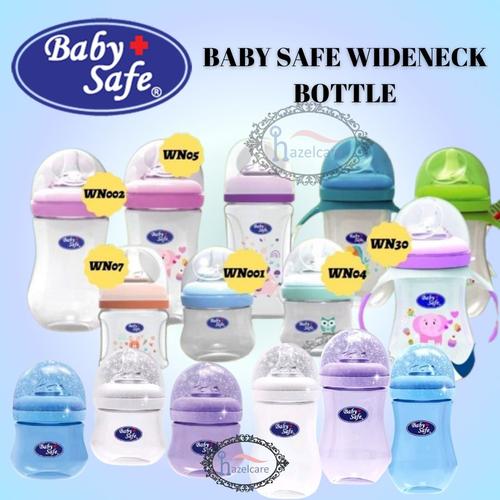 Jual Baby Safe BabySafe Wide Neck Bottle 150ml 260ml Botol Susu Anak ...