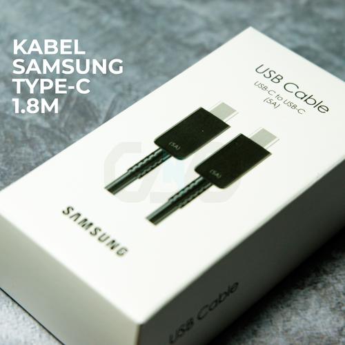 Jual Kabel Data Samsung 5A 1.8 Meter Type C To Type C Super Fast ...