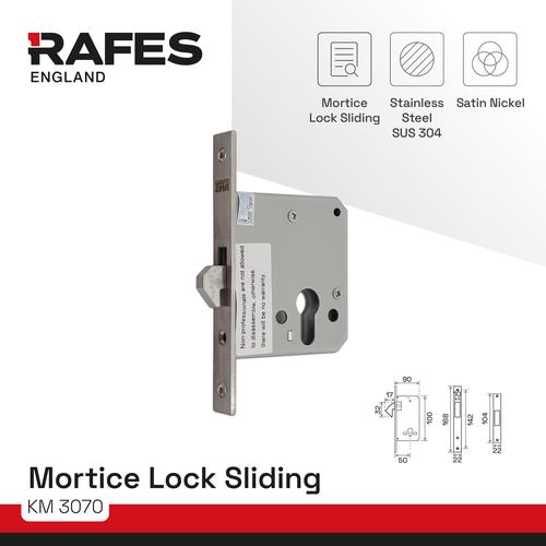 Jual RAFES MORTICE LOCK SLIDING - BODI KUNCI SLIDING - STAINLESS STEEL ...