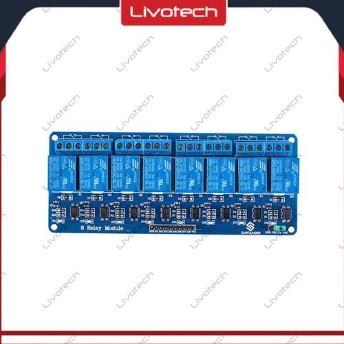 Jual BST Module Relay 8 Channel 5V Optocoupler 250Vac 30Vdc 10A DC-AC ...