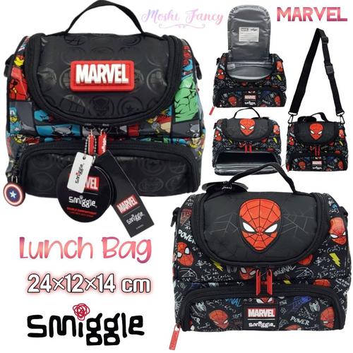 Jual Lunch Bag Smiggle Double Decker Impor Smiggle / Lunch Bag Marvel ...