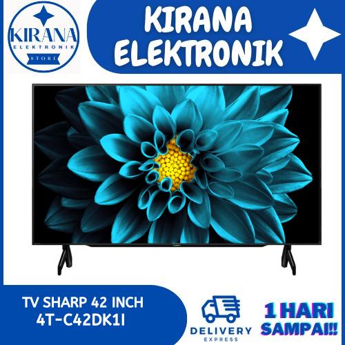 Jual SHARP 4T-C42DK1I ANDROID TV 42 INCH UHD 4K HDR WITH GOOGLE ...