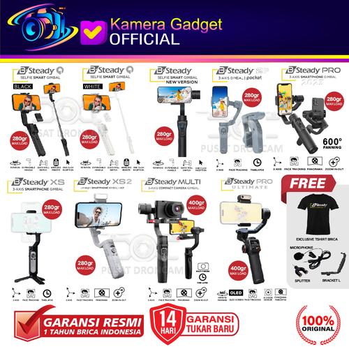 Promo Brica B-Steady 3Axis For Smartphone Gimbal Stabilizer - STEADY Q, PAKET STANDARD Cicil 0% ...