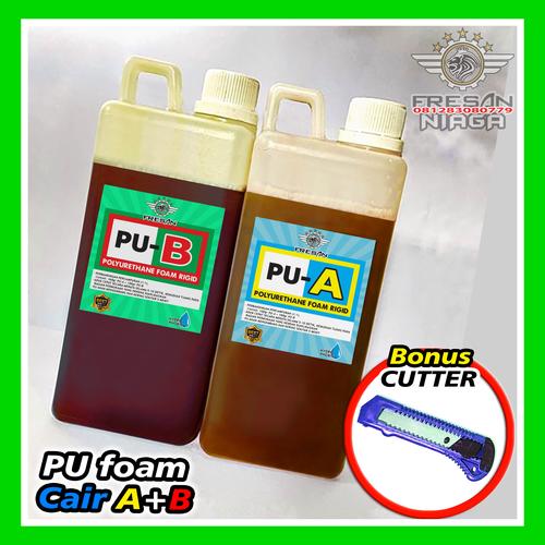 Promo Cairan PU-A dan PU-B Polyurethane Foam Rigid Busa Padat Bahan ...