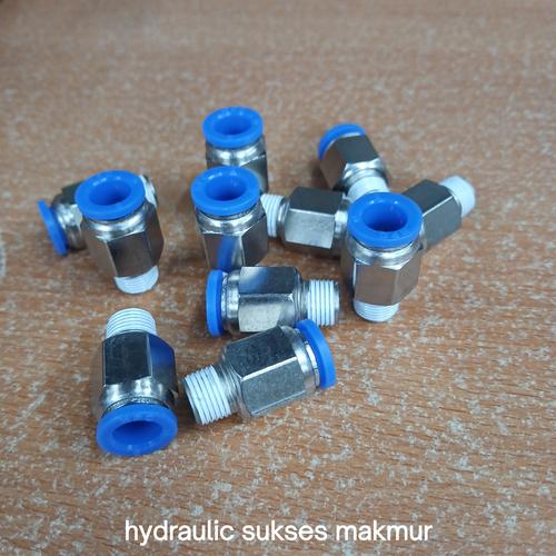 Jual PC 08-01 NEPLE ANGIN SELANG 8MMX1/8" MALE HPC BLUE - Jakarta Barat ...