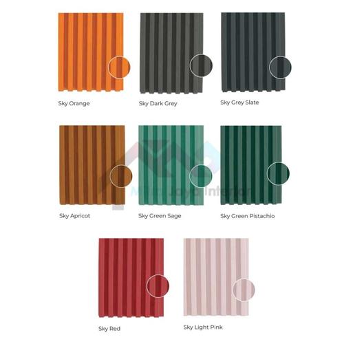 Jual wpc panel dinding kecil kecil Roshan 148 fluted series / batang ...