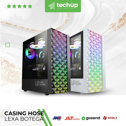 Jual PC CASE HOSE LEXA GAMING BOTEGA - Casing Gaming - White - Kota ...