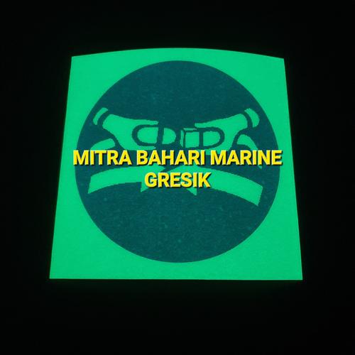 Jual Stiker IMO Symbol Fasten Seat Belts Uk. 15x15Cm IMPA 335100 Glow ...