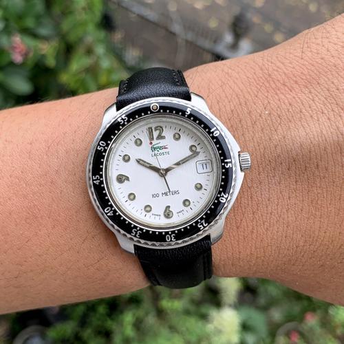 Jual BRANDED VINTAGE ! jam tangan lacoste diver 1000g sport 100 meters ...