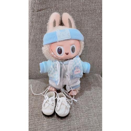 Jual Baju boneka labubu double jaket kotak biru muda - Kota Bandung ...