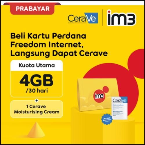 Jual Promo Kartu Perdana IM3 Freedom Internet + CeraVe Moisturising ...