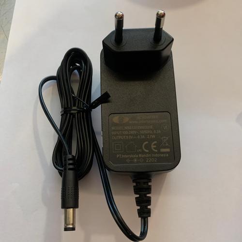 Jual Adaptor / Charger Timbangan Digital 9v-0.3A untuk timbangan Cas ...