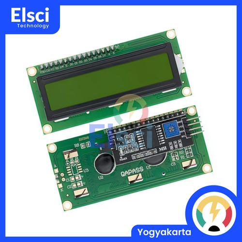 Jual I2C 1602 LCD 16x2 Character Green Backlight Module - Kota ...