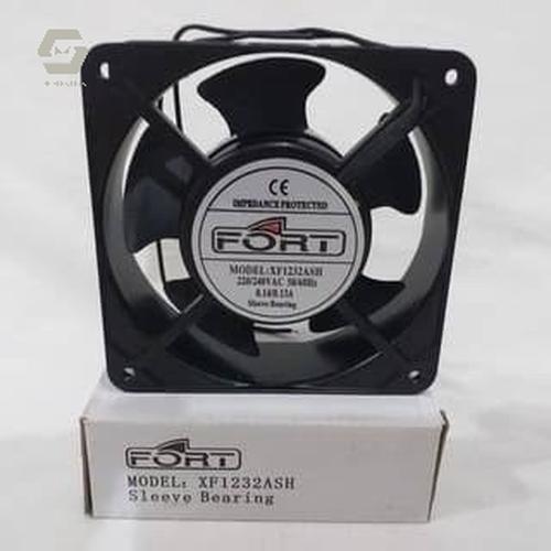Jual Axial Blower Fan Panel Box 4 inch Segi Kotak 120x120x38 220V AC ...